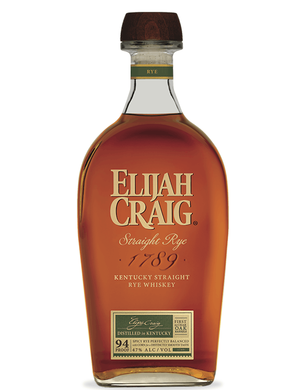 Elijah Craig 94proof Straight Rye 750ml :: Bourbon
