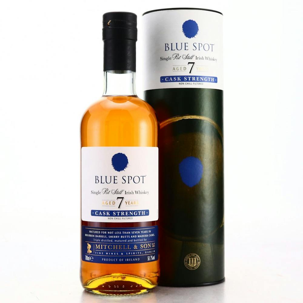 Blue Spot 7year Cask Strength Irish Whiskey 750ml :: Irish Whiskey