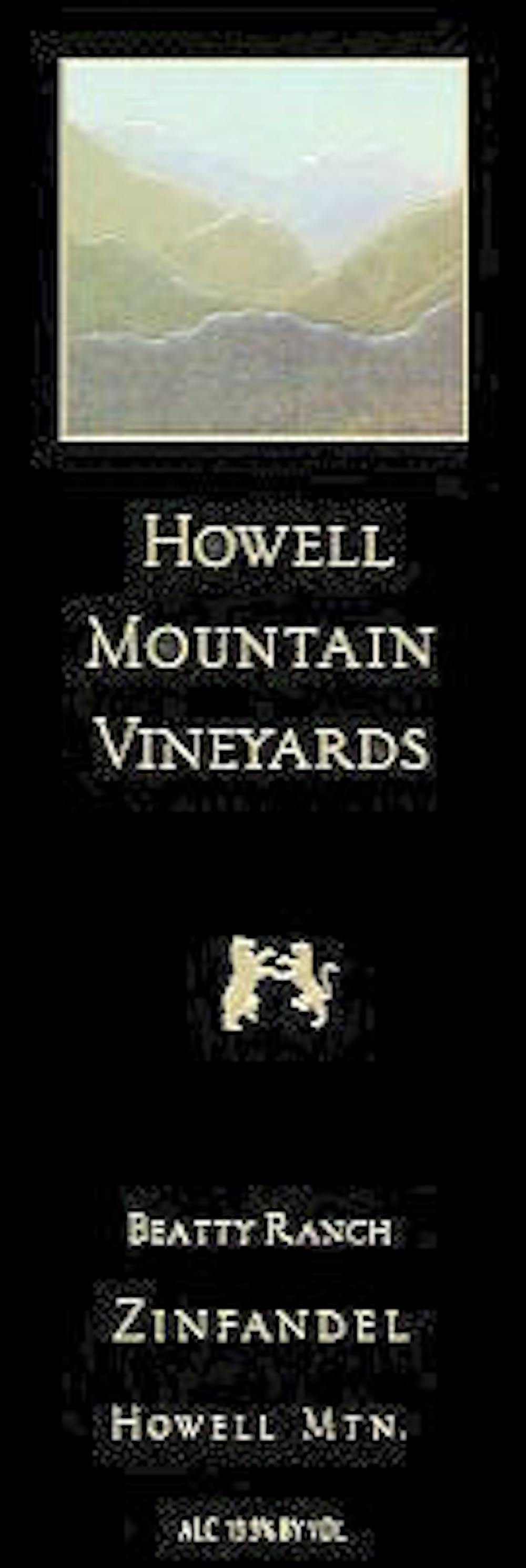 Howell Mountain Vineyards 'Beatty Ranch' Zinfandel 2004 :: Zinfandel