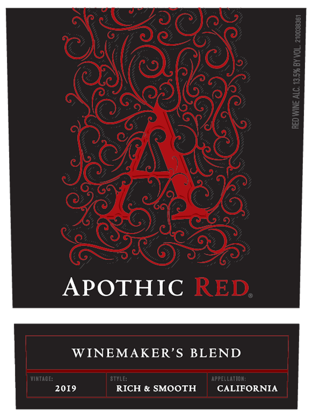 Apothic Wines 'Winemakers Blend' Red 2019 :: Red Blends
