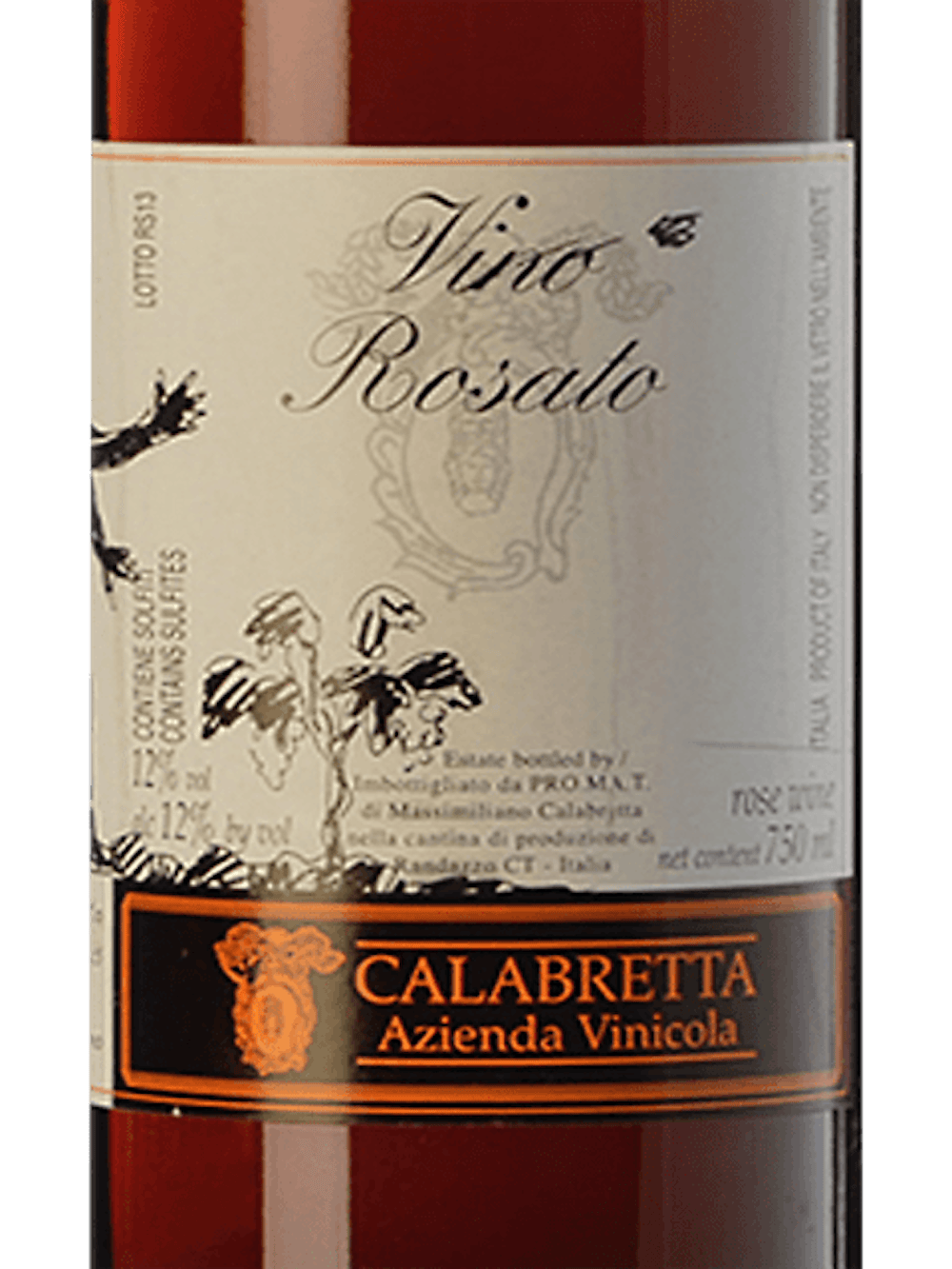 Calabretta Vino Rosato 2020 :: Rosé