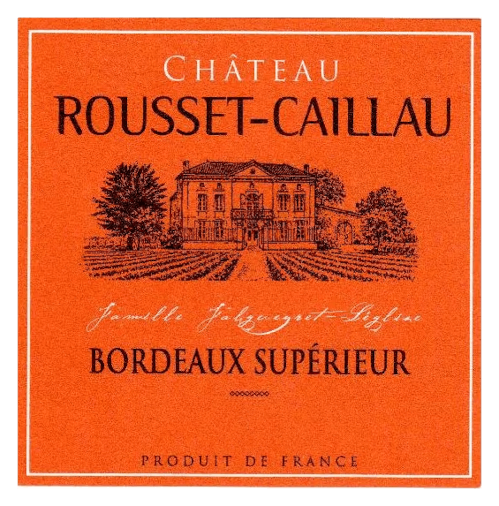 Chateau Rousset-Caillau Bordeaux Superior 2019 :: Bordeaux Red