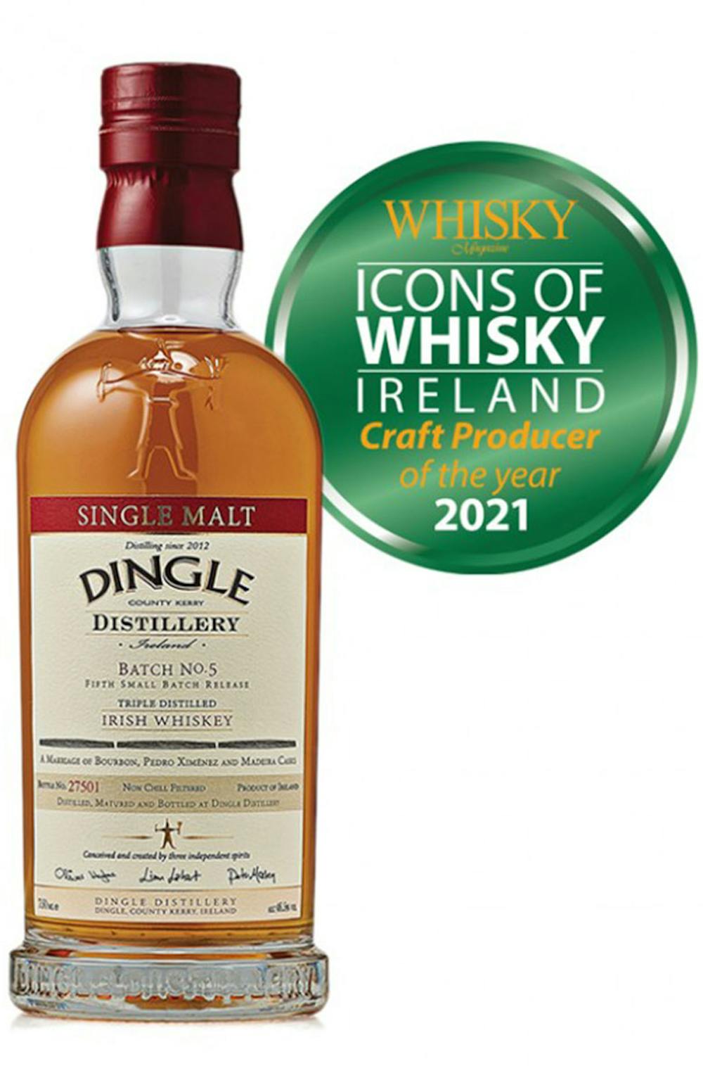Dingle 'Batch 5' Single Malt Irish Whiskey :: Irish Whiskey