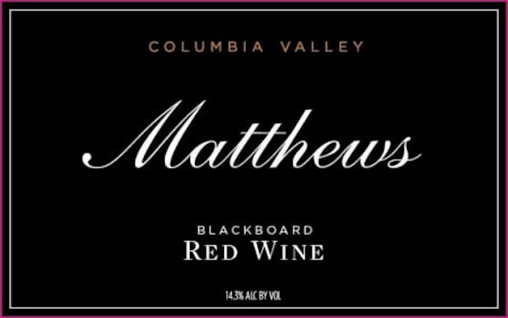 Matthew's Blackboard Red 2019 :: Other Red Wines