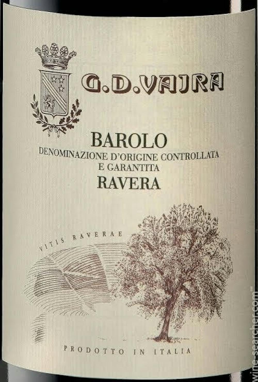 G.D. Vajra 'Ravera' Barolo 2017 :: Italian Red