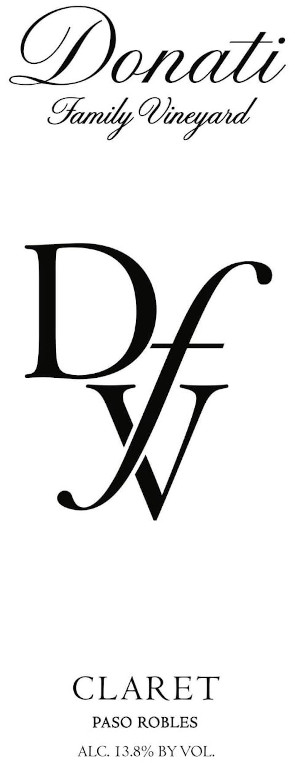 Donati Family Vineyards Claret 2018 :: Other Red Wines