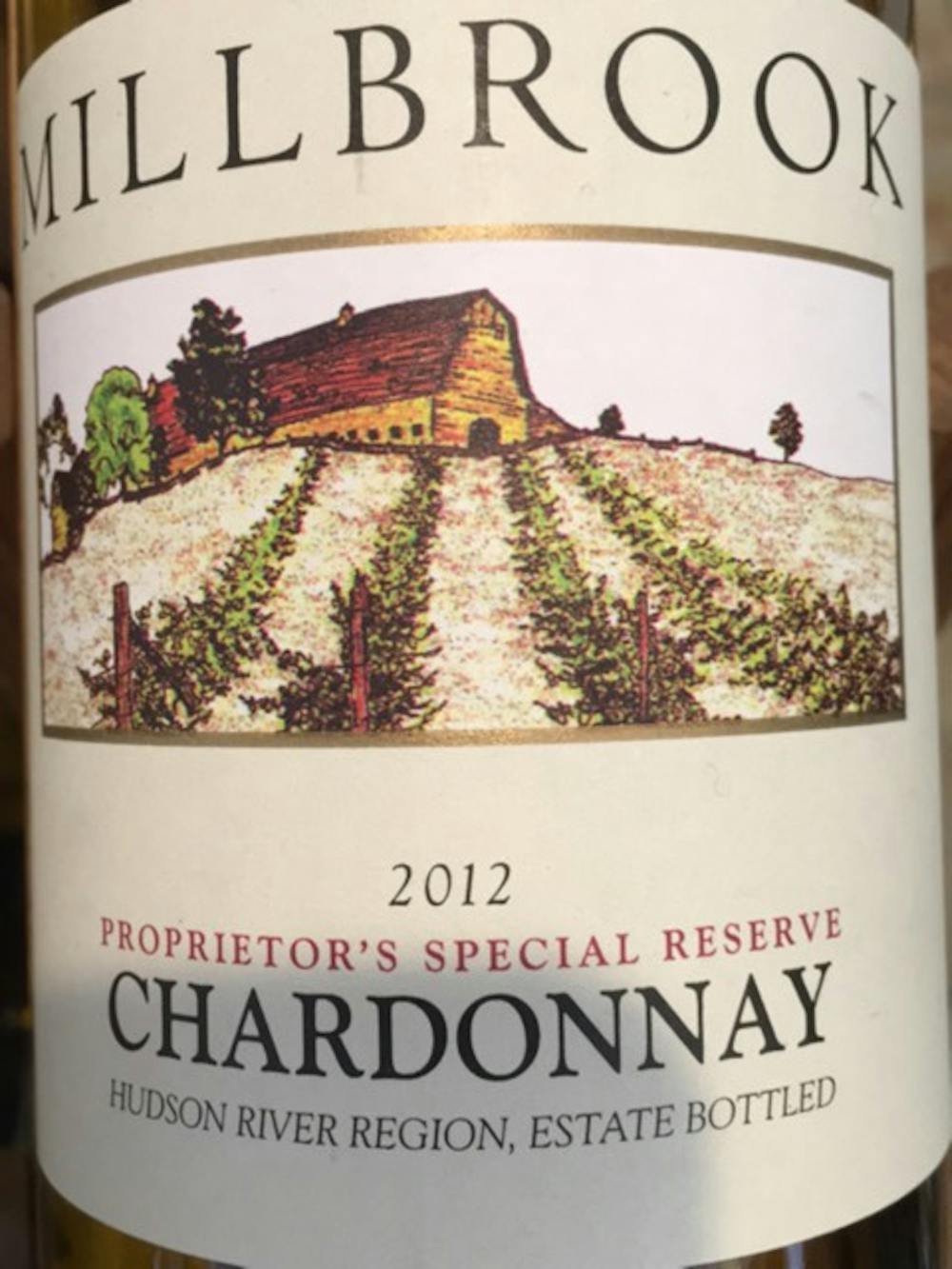 Millbrook Winery ' Proprietors Reserve' Chardonnay 2020 :: New York White