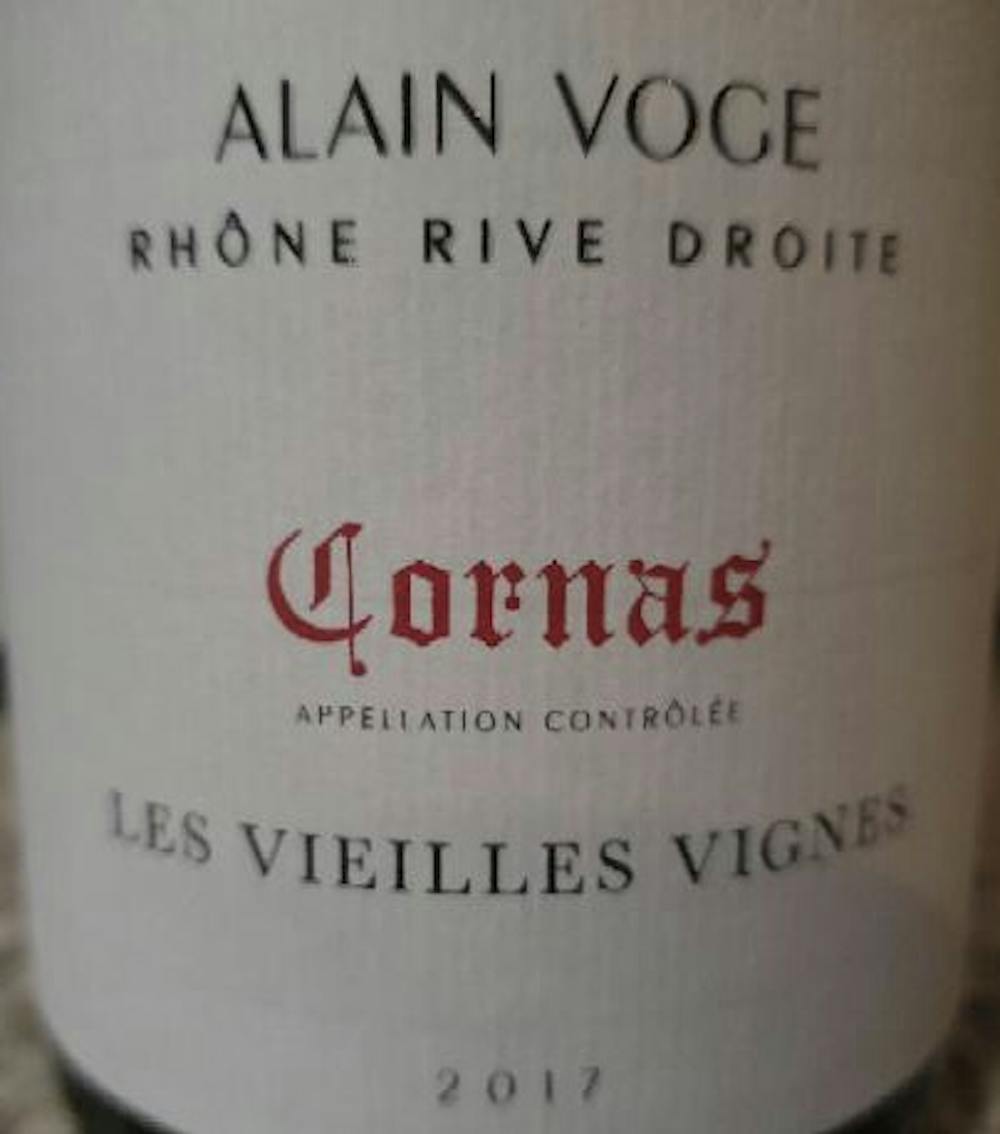 Alain Voge Les Vieilles Vignes Cornas 2018 :: Rhone Blend Red