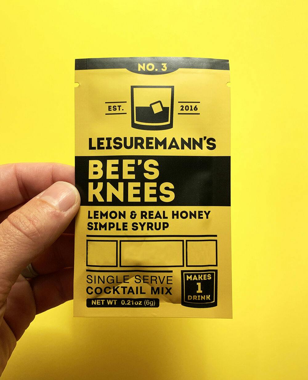Leisuremann's Bees Knees Single-Serve Cocktail Packet :: Cocktail Mixers