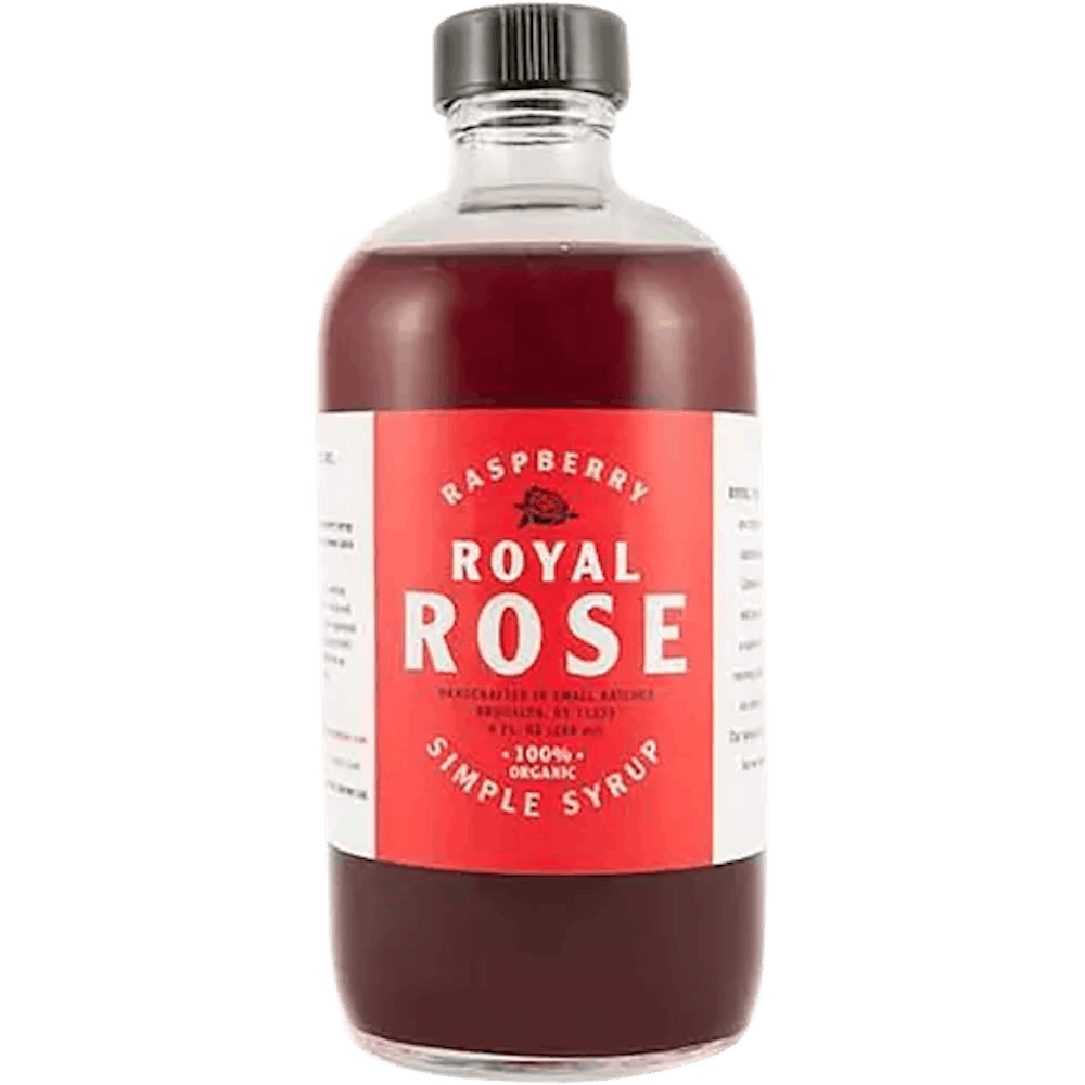 Royal Rose Raspberry Organic Simple Syrup 8oz :: Syrups