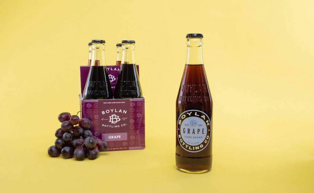 Boylan Bottling Co. Grape Soda 12oz Bottle :: Soda