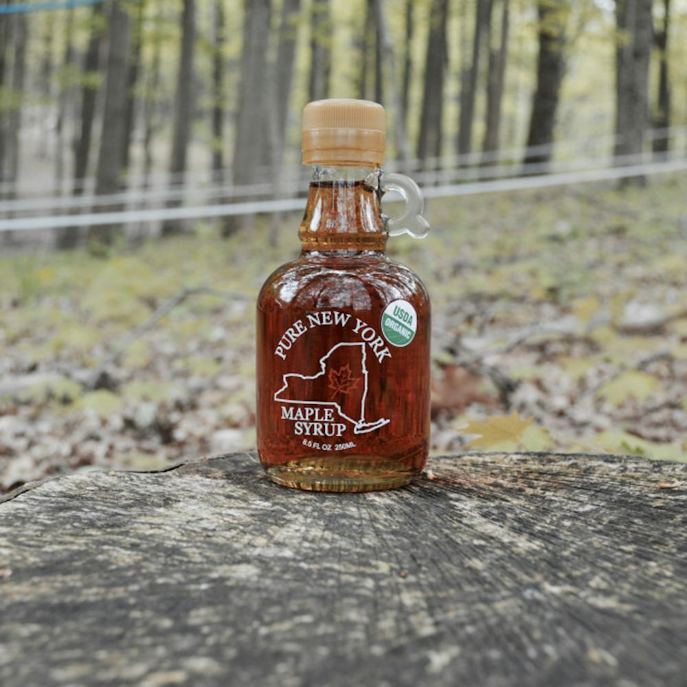Maple Leaf Sugaring Maple Syrup 250ml :: Honey and Syrup