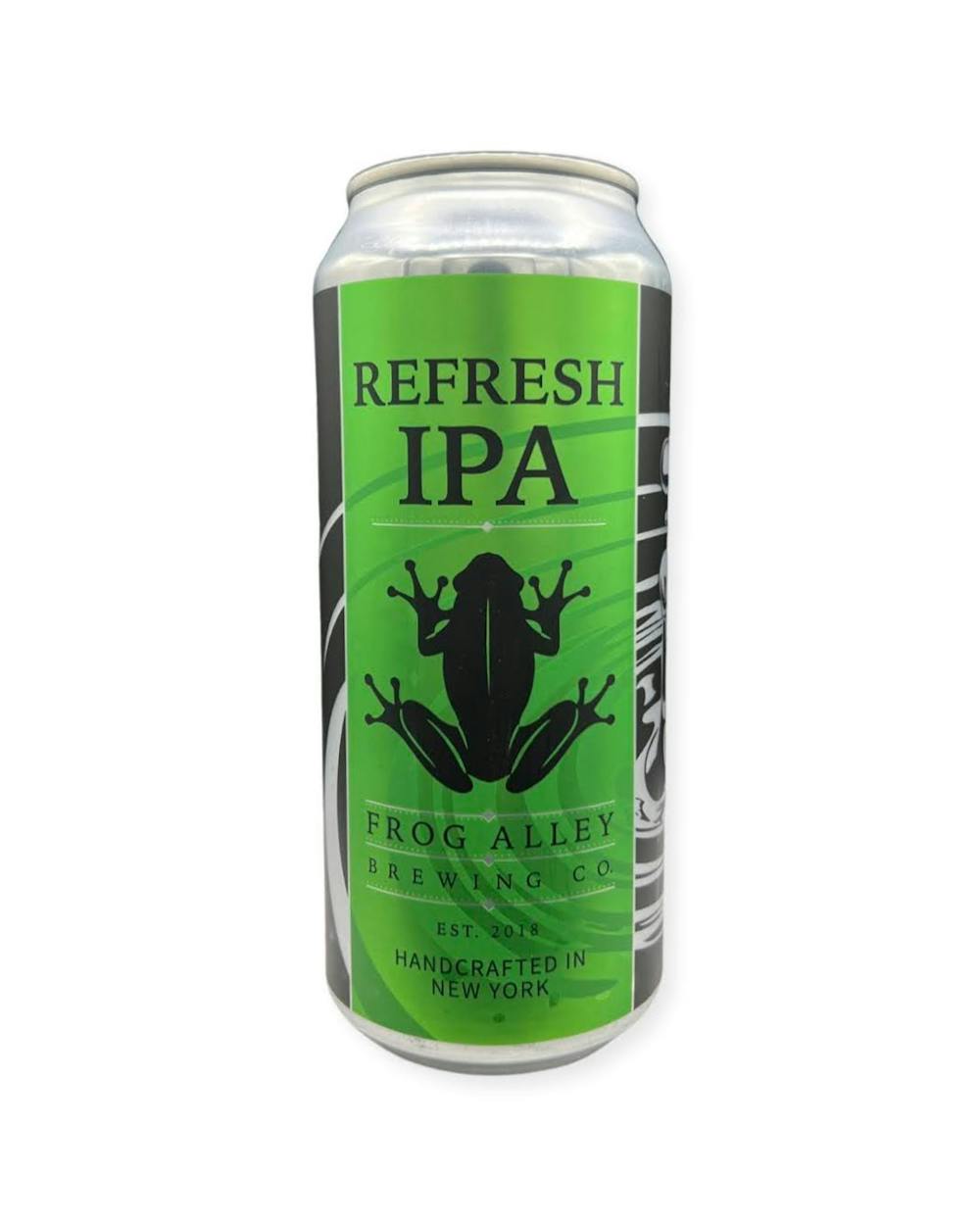 Frog Alley Brewing Co Refresh IPA 16oz Can :: IPA/DIPA