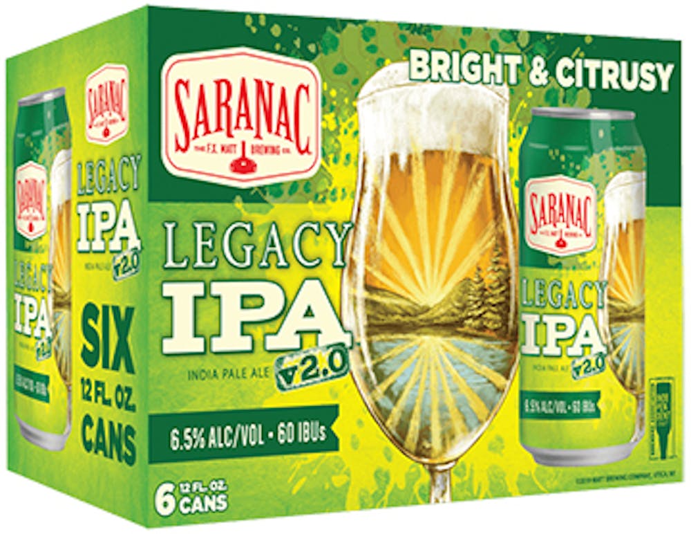 Saranac Legacy IPA 6-12oz Cans :: IPA/DIPA