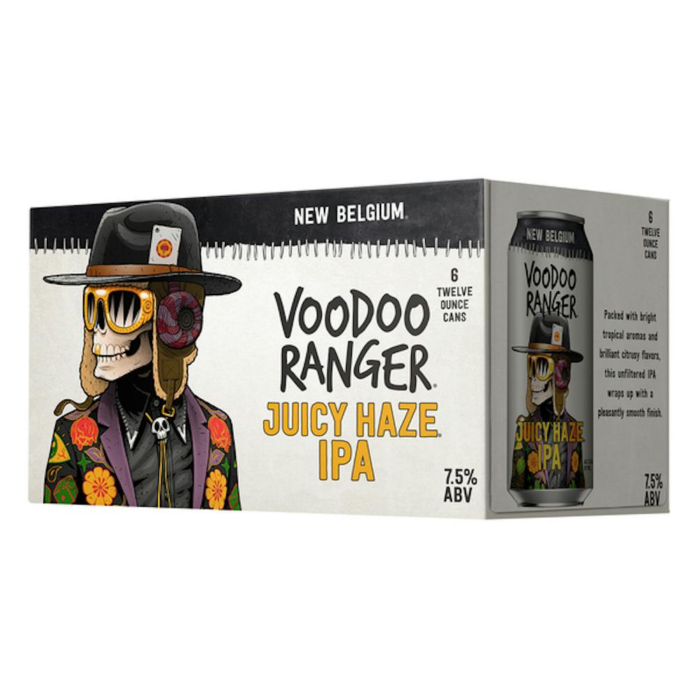 New Belgium Voodoo Ranger Juicy Haze IPA 6-12oz Cans :: IPA/DIPA