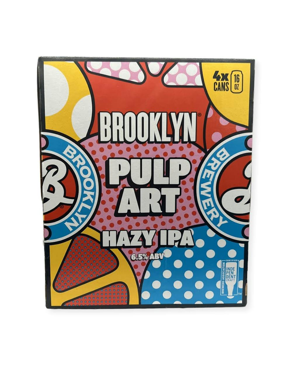 Brooklyn Brewery Pulp Art Hazy IPA 4-16oz Cans :: IPA/DIPA