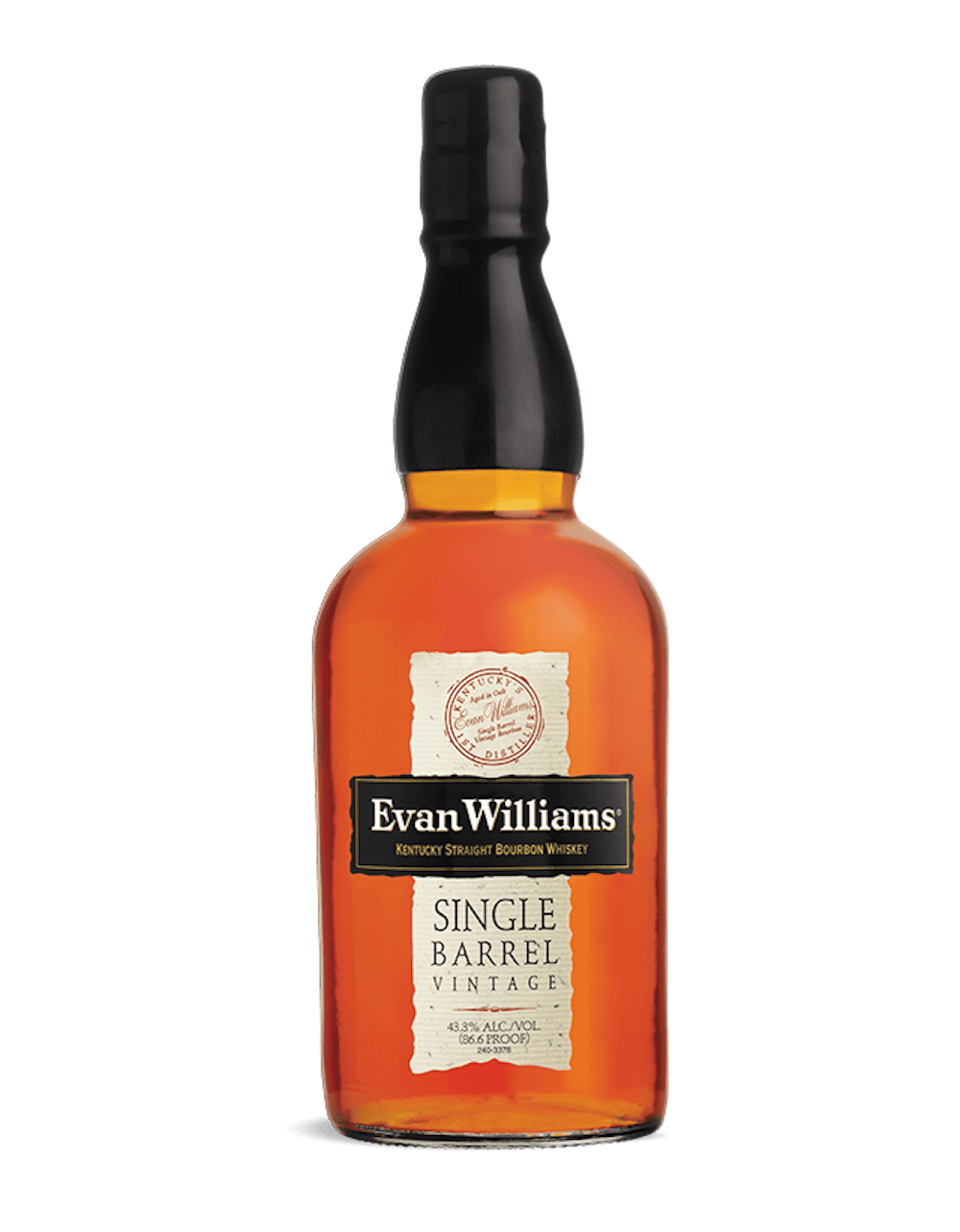 Evan Williams Single Barrel Bourbon 86.6proof 750ml :: Bourbon