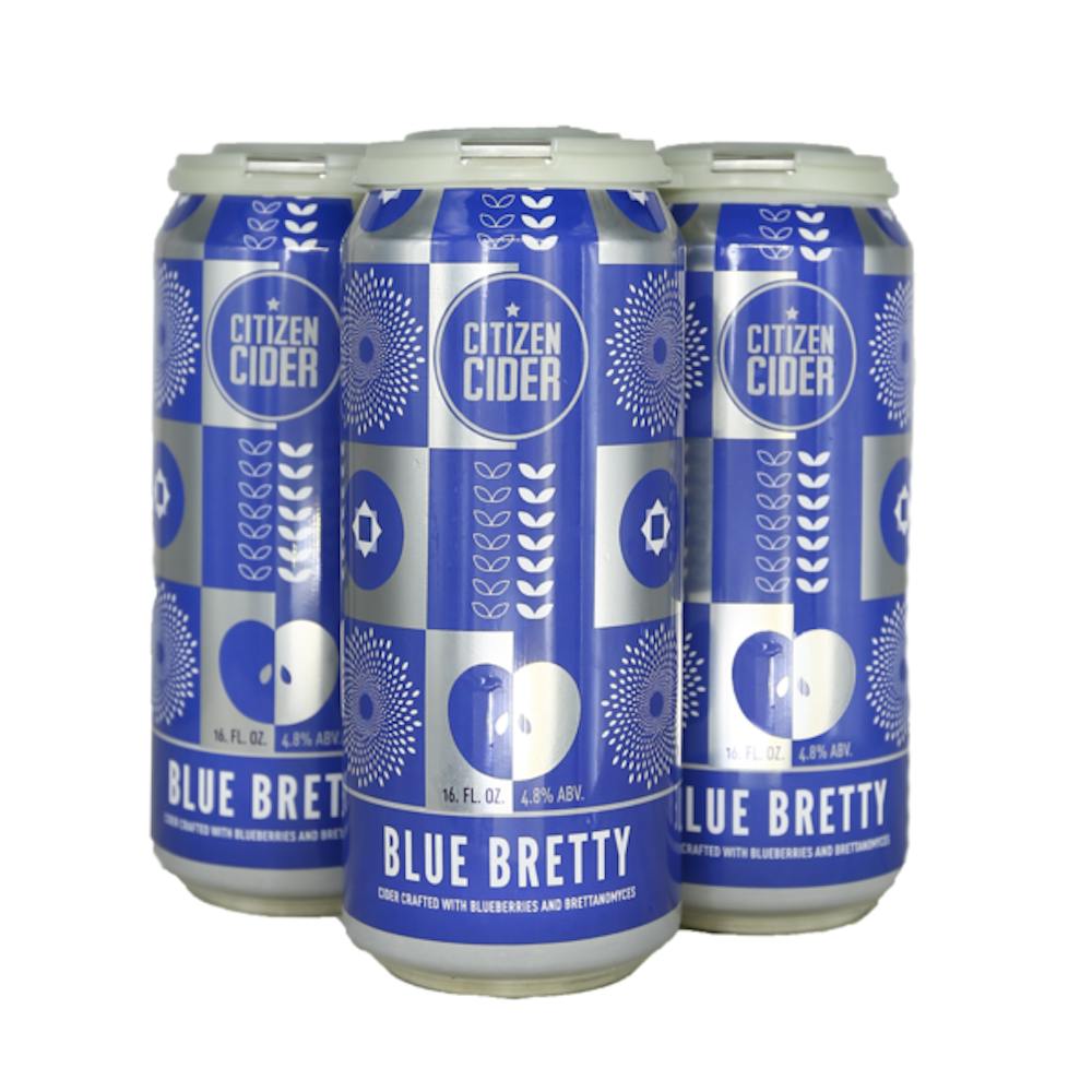Citizen Cider Blue Bretty Blueberry Cider 4-16oz Cans :: Cider