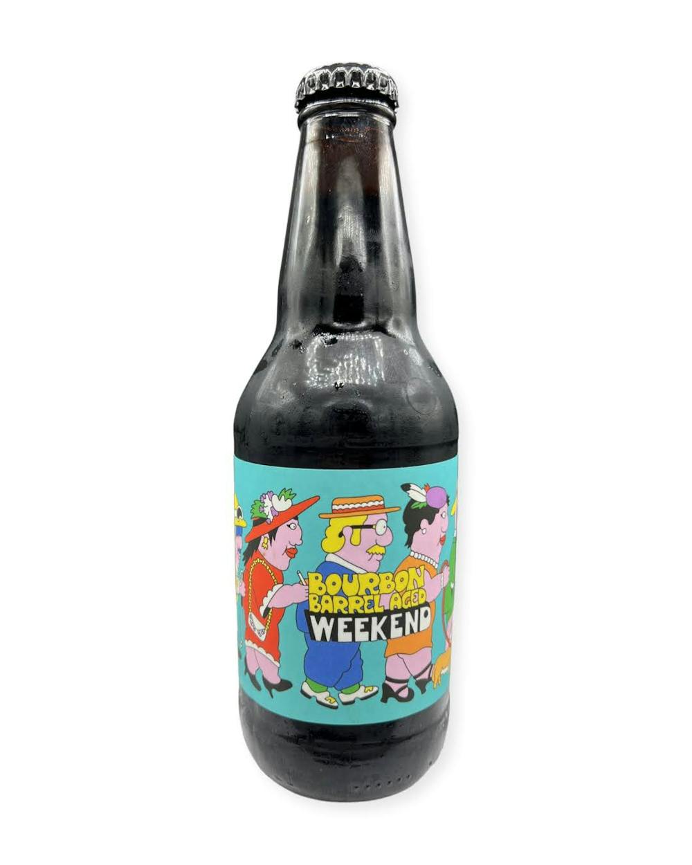 Prairie Artisan Ales Bourbon Barrel Aged Weekend Stout 12oz :: Stout/Porter