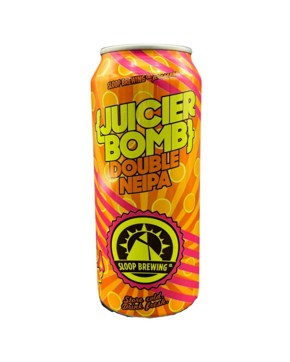 Sloop Brewing Juicier Bomb DIPA 16oz Can :: IPA/DIPA