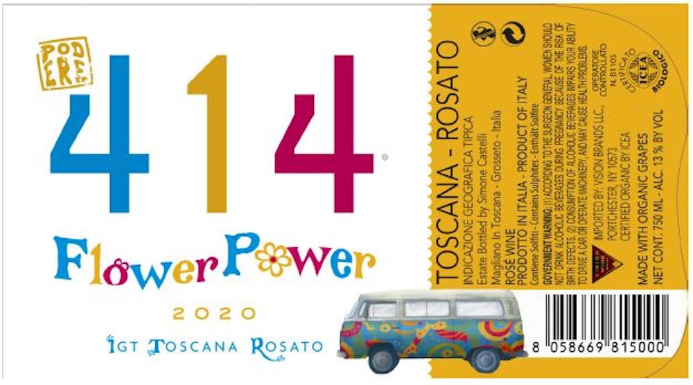 Podere 414 Flower Power Rosato 2021 :: Rosé