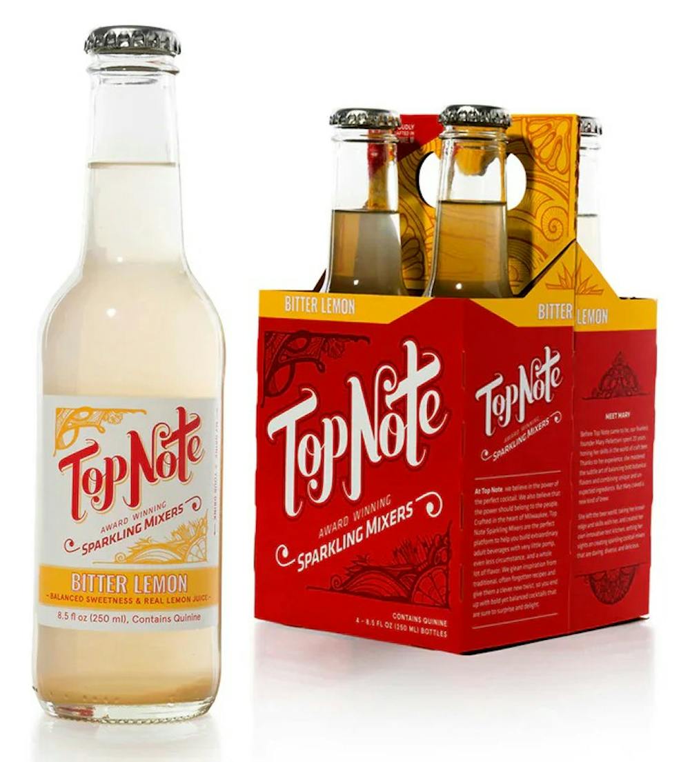 Top Note Bitter Lemon Tonic Water 8.5oz (4pk) :: Tonic