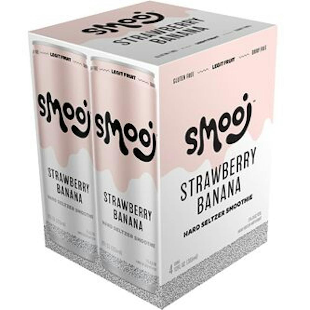 Smooj Strawberry Banana Seltzer Smoothie 12oz (4pk) :: Other / Variety ...