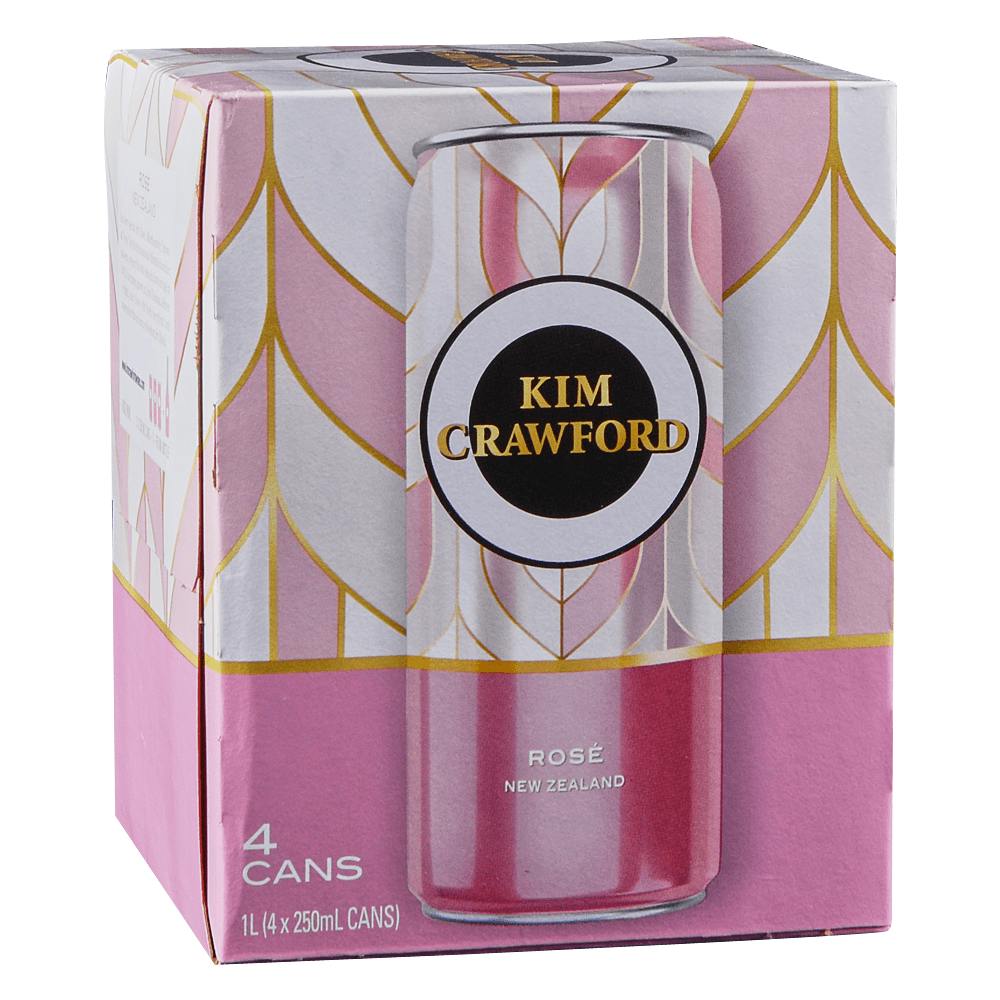 Kim Crawford Rose 2020 4-250ml Can :: Rosé