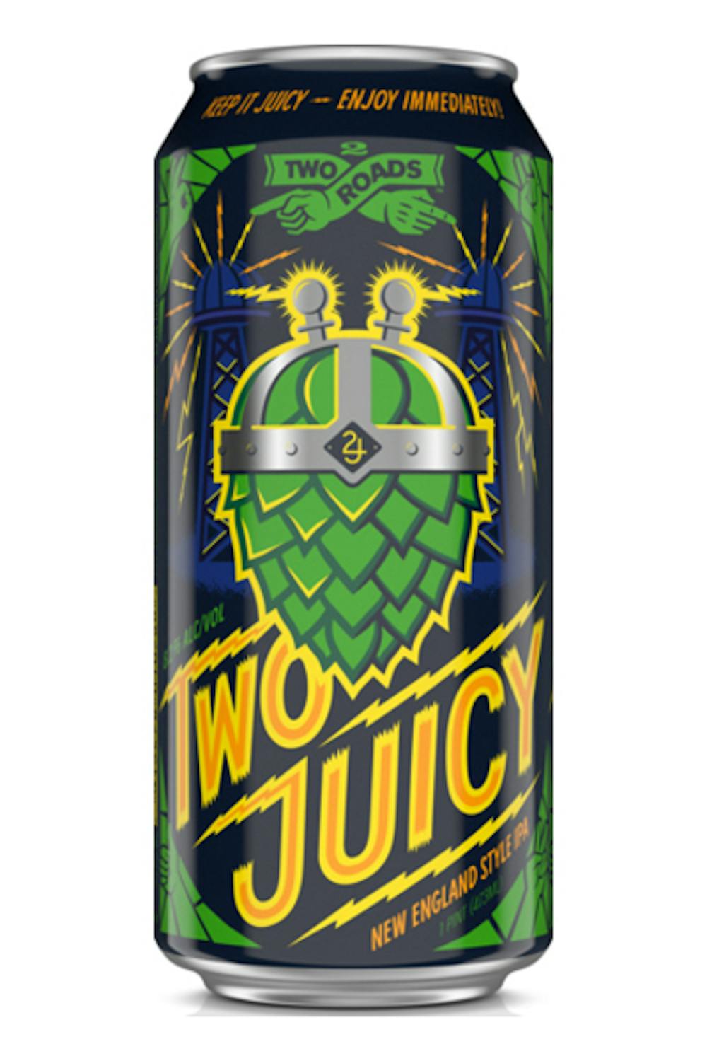 Two Roads Brewing Company Two Juicy DIPA 16oz :: IPA/DIPA