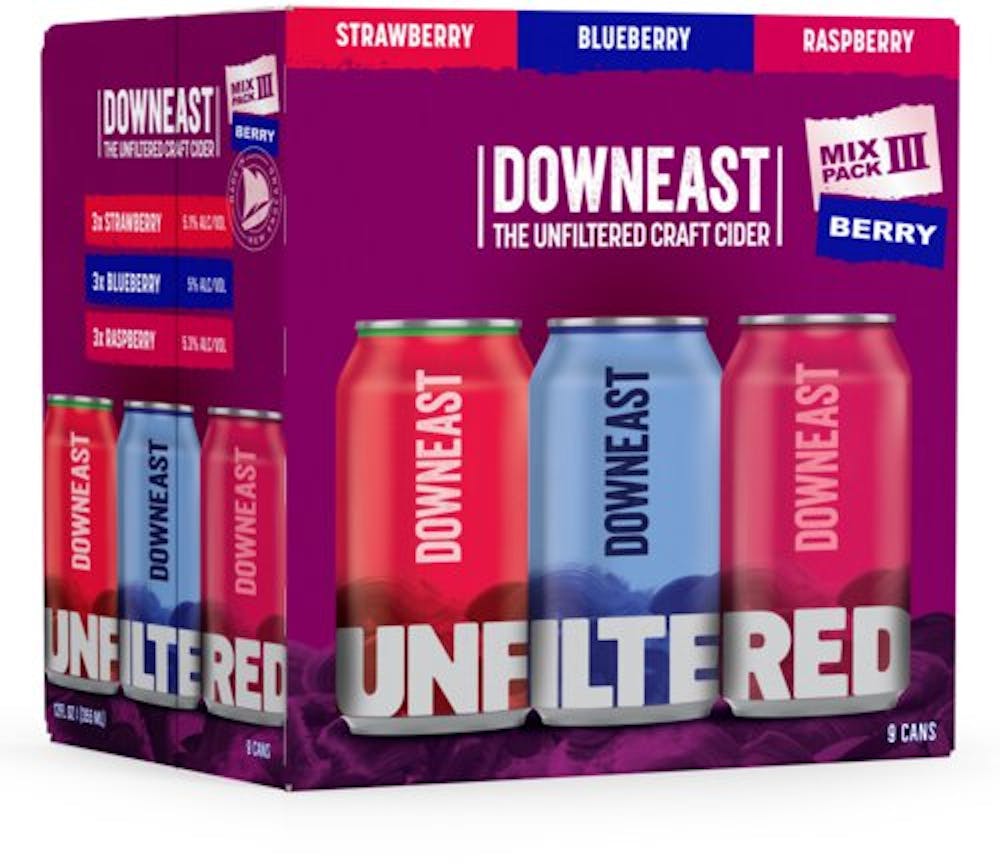 Downeast Cider 'Mix Pack III' Hard Cider 9-12oz Cans :: Cider