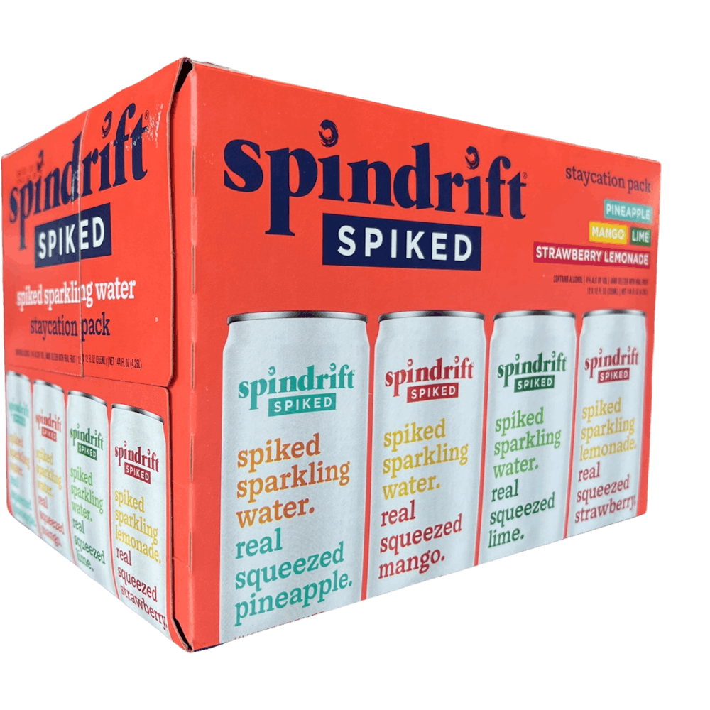 Spindrift Spiked Staycation Pack 12-12oz Cans :: Other / Variety Packs