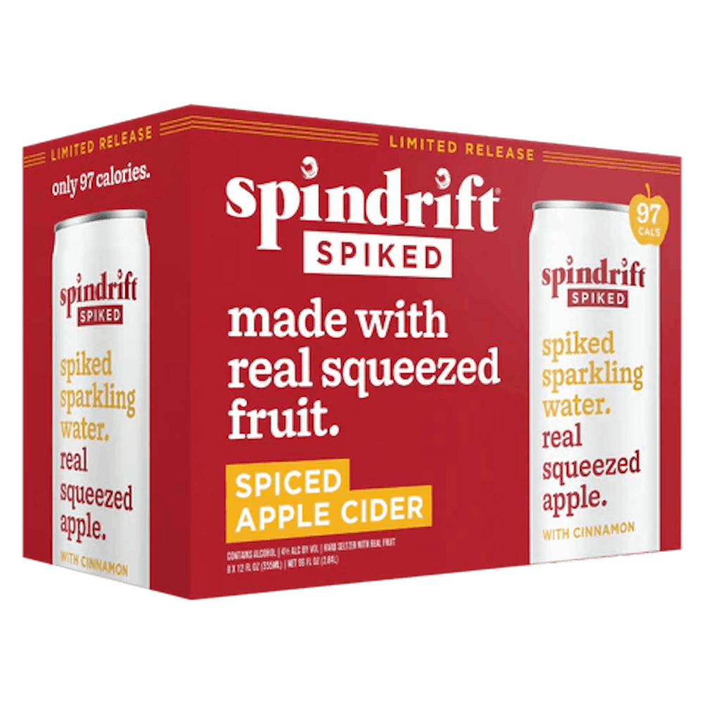 Spindrift Spiked Spiced Apple Cider 8-12oz Cans :: Other / Variety Packs
