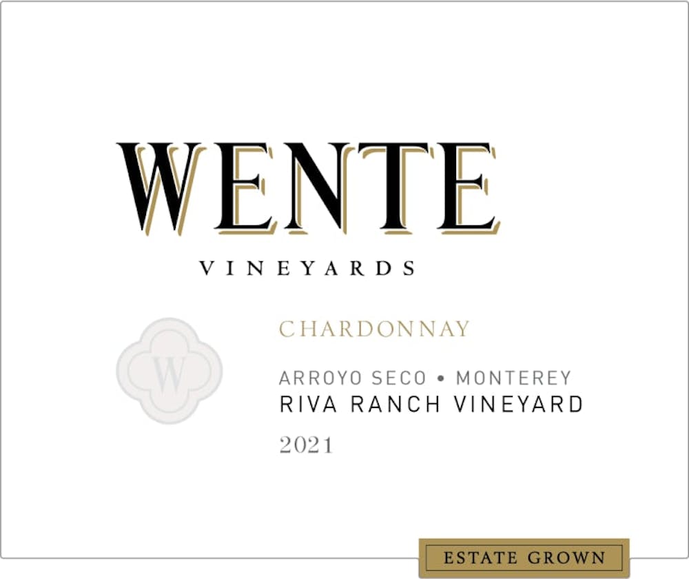 Wente Vineyards 'Riva Ranch' Reserve Chardonnay 2021 :: Chardonnay