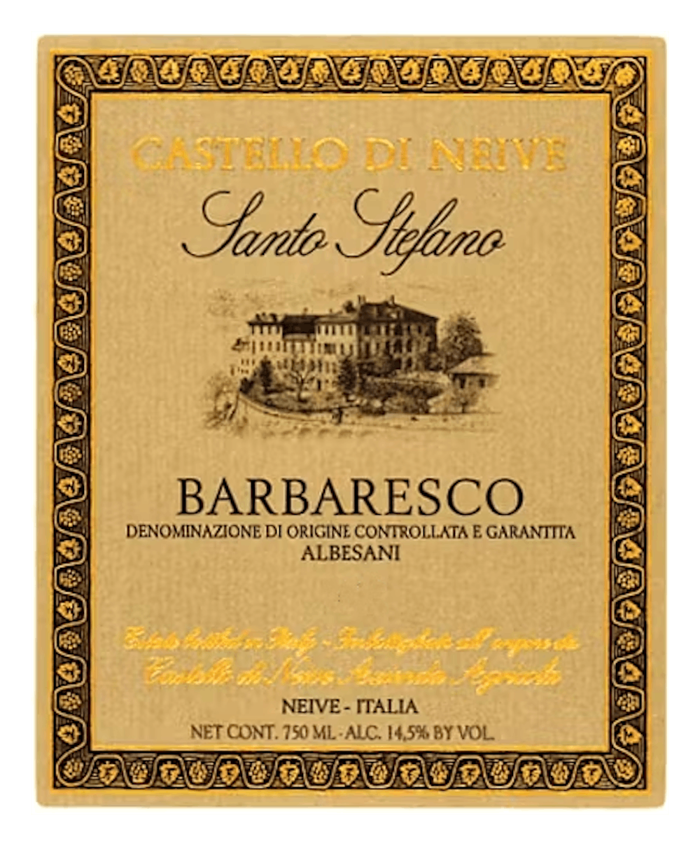 Castello di Neive 'Albesani' Santo Stefano Barbaresco 2019 :: Italian Red