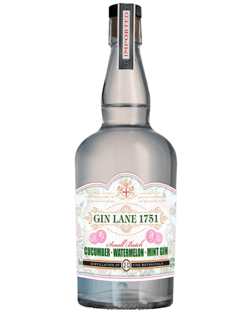 Gin Lane 1751 'Cucumber Watermelon Mint' Gin 750ml :: Gin
