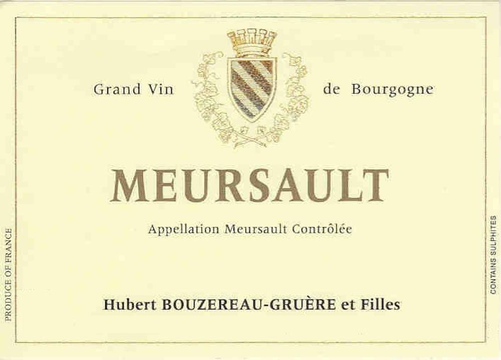 Hubert Bouzereau-Gruere Meursault Blanc 2020 :: Burgundy White