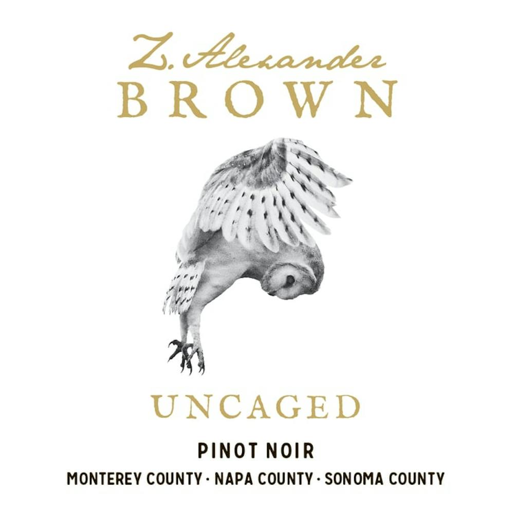 Z. Alexander Brown 'Uncaged' Pinot Noir 2021 :: Pinot Noir