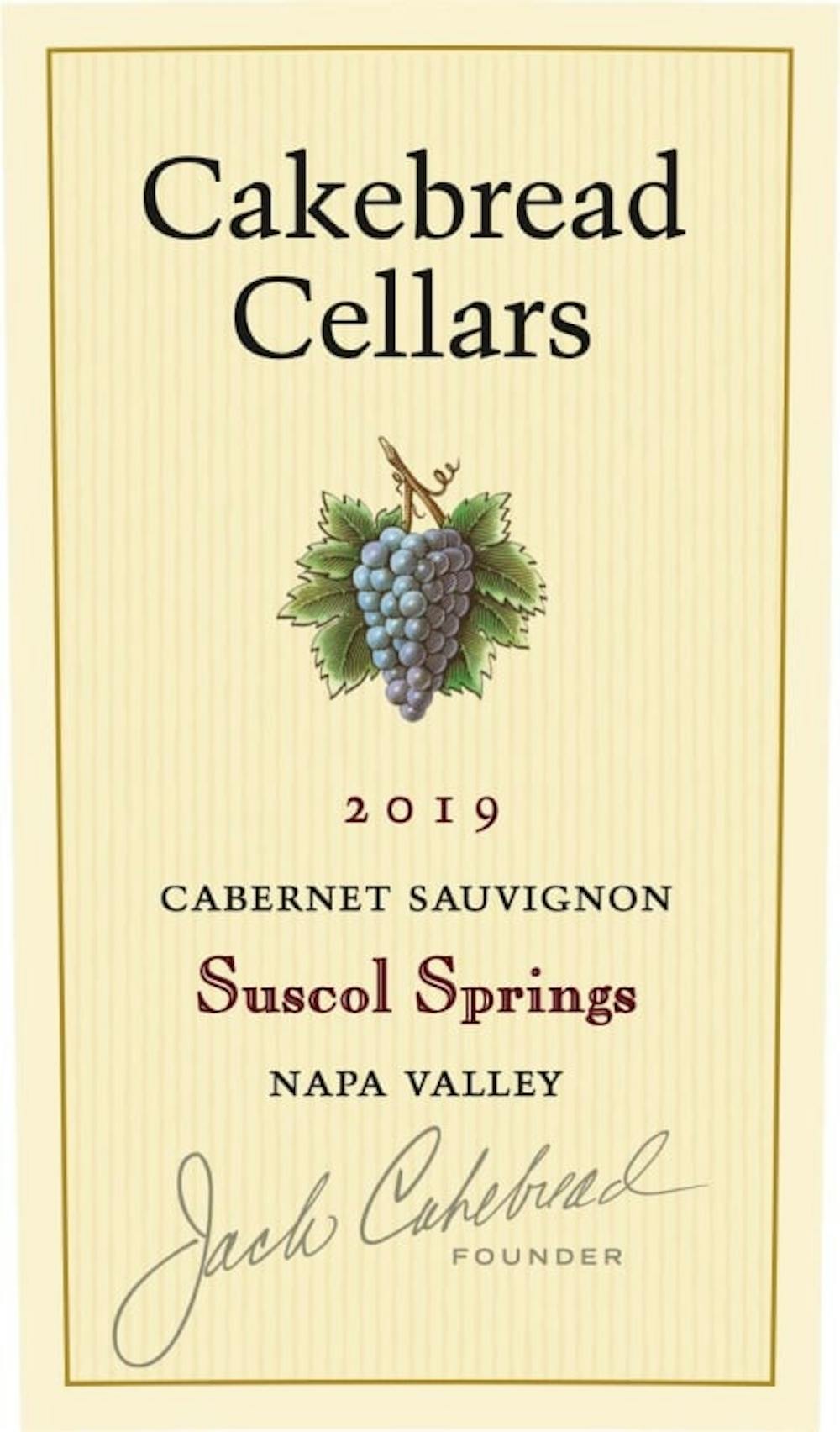 Cakebread 'Suscol' Cabernet Sauvignon 2019 :: Cabernet Sauvignon