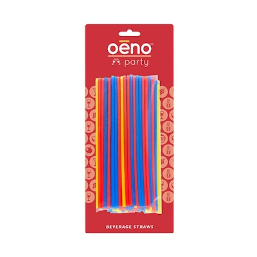 Oeno Party Drink Straws-100ct :: Bar Tools