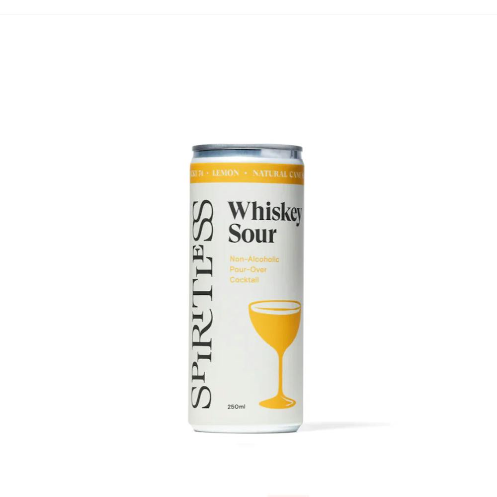 Spiritless Non-Alcoholic Whiskey Sour 250ml Can :: Non-Alcoholic Ready ...