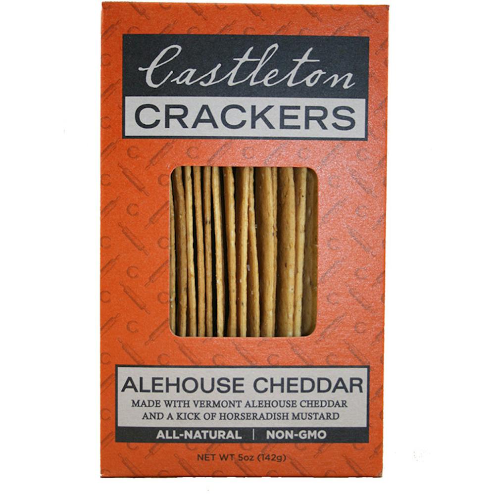 Castleton Crackers Alehouse Cheddar 5oz :: Snacks, Chips, Crackers