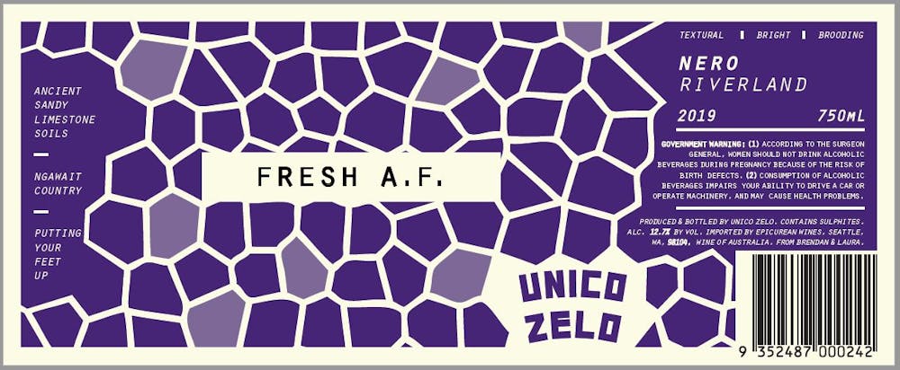 Unico Zelo Fresh A.F. Nero d'Avola 2021 :: Other Red Wines