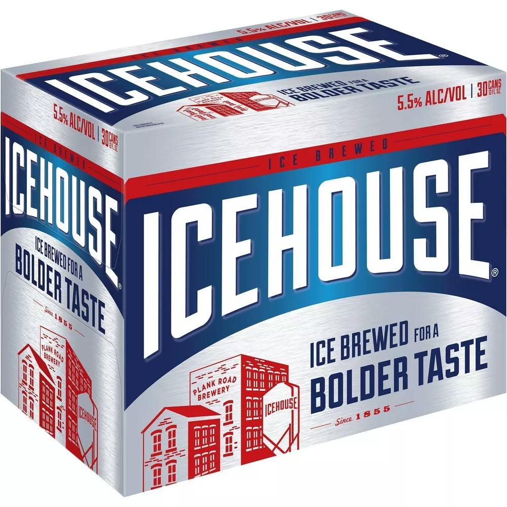 Icehouse Ice Lager Beer 30pk-12oz Cans :: Pilsner/Lager