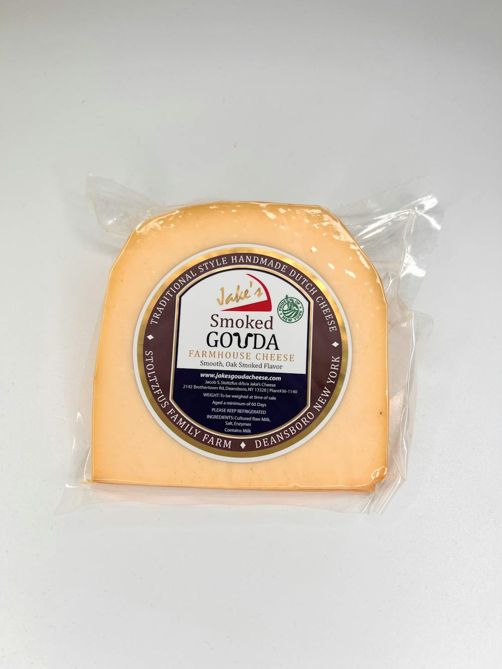 Jake's Gouda Smoked Gouda 8oz :: Cheese
