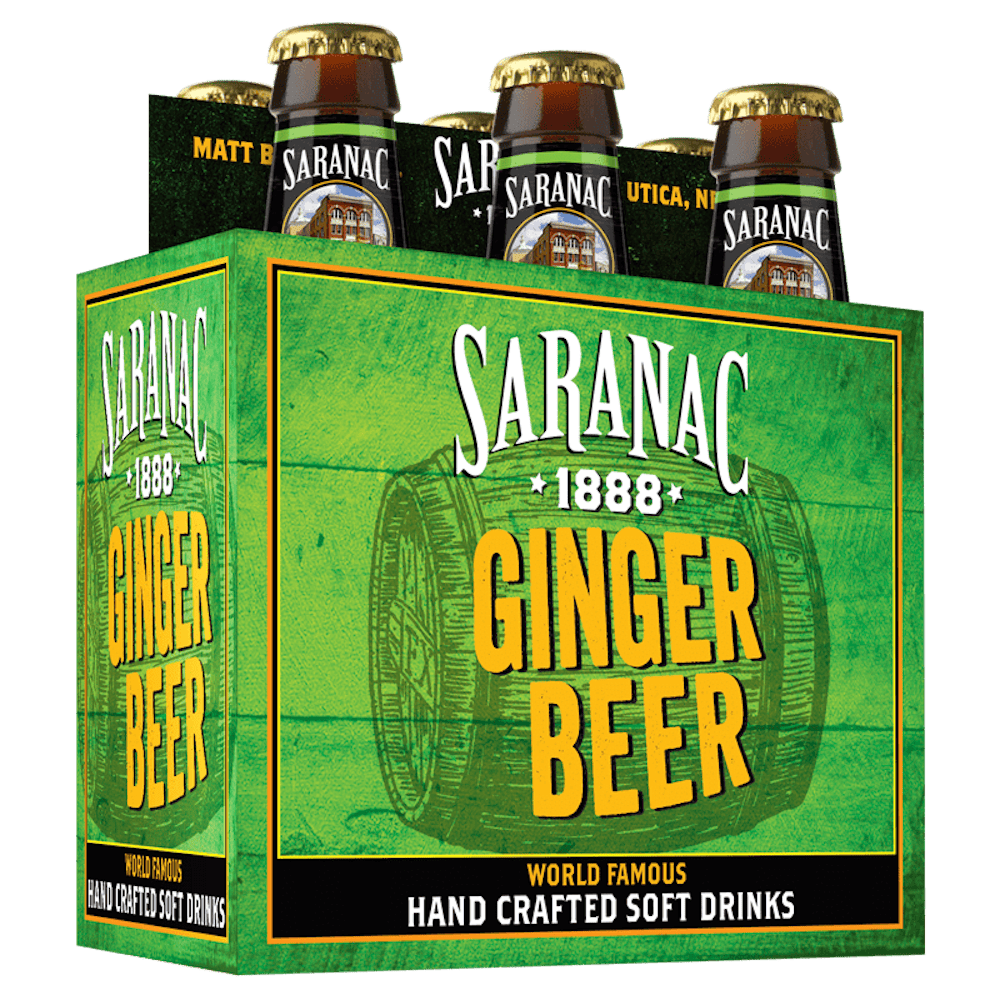 Saranac Ginger Beer 6-12oz Bottles :: Soda