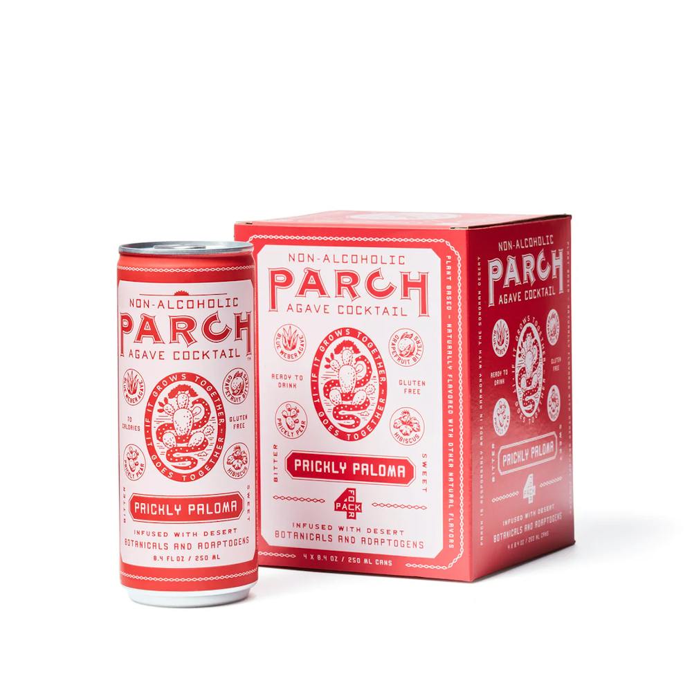 Parch Spirits Co. Prickly Paloma 4-250ml Cans :: Adaptogenic Drinks
