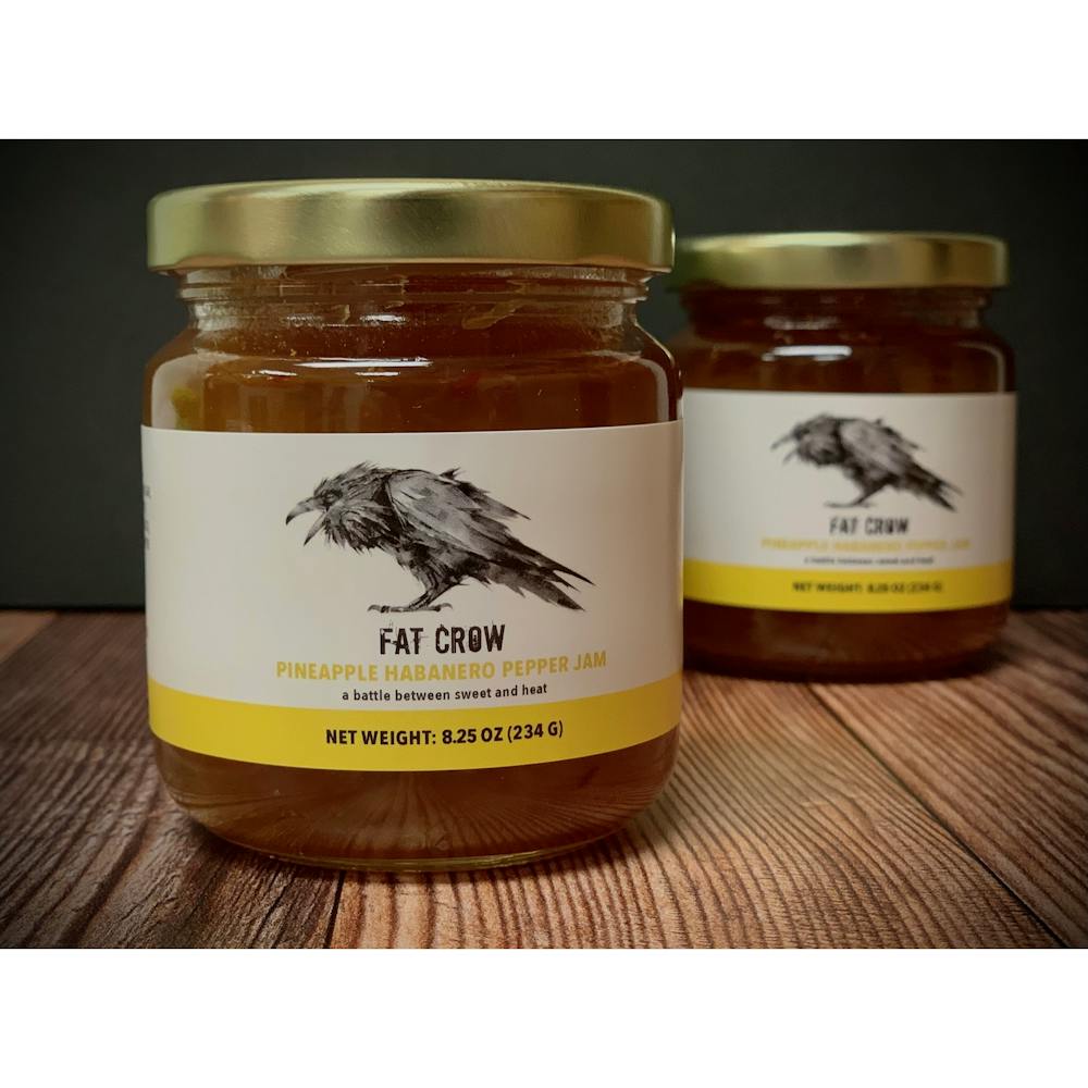 Pineapple Habanero Pepper Jam by Fat Crow Gourmet :: Jams and Jellies