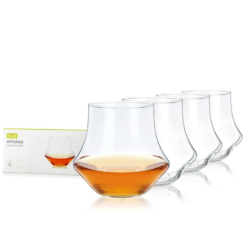 Whiskey Tasting Glasses by True (Set of 4) :: Spirits Glasses
