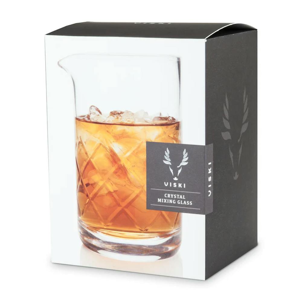 Viski Crystal Mixing Glass 17oz :: Bar Tools