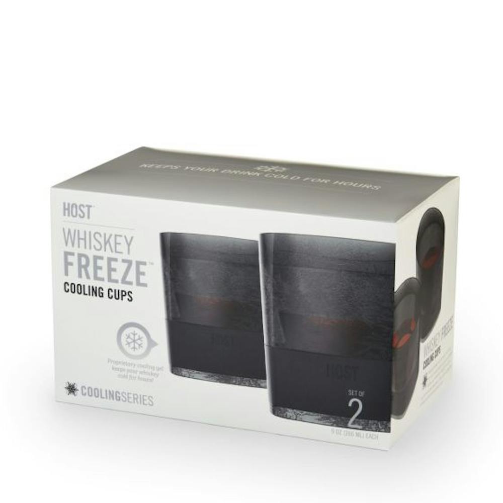 Whiskey FREEZE Cooling Cups by HOST (Set of 2) :: Spirits Glasses
